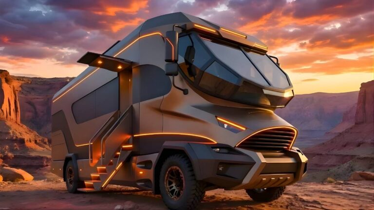 Shark Look Luxury Motorhome 2026: Diseño Futurista y Máximo Confort en ...